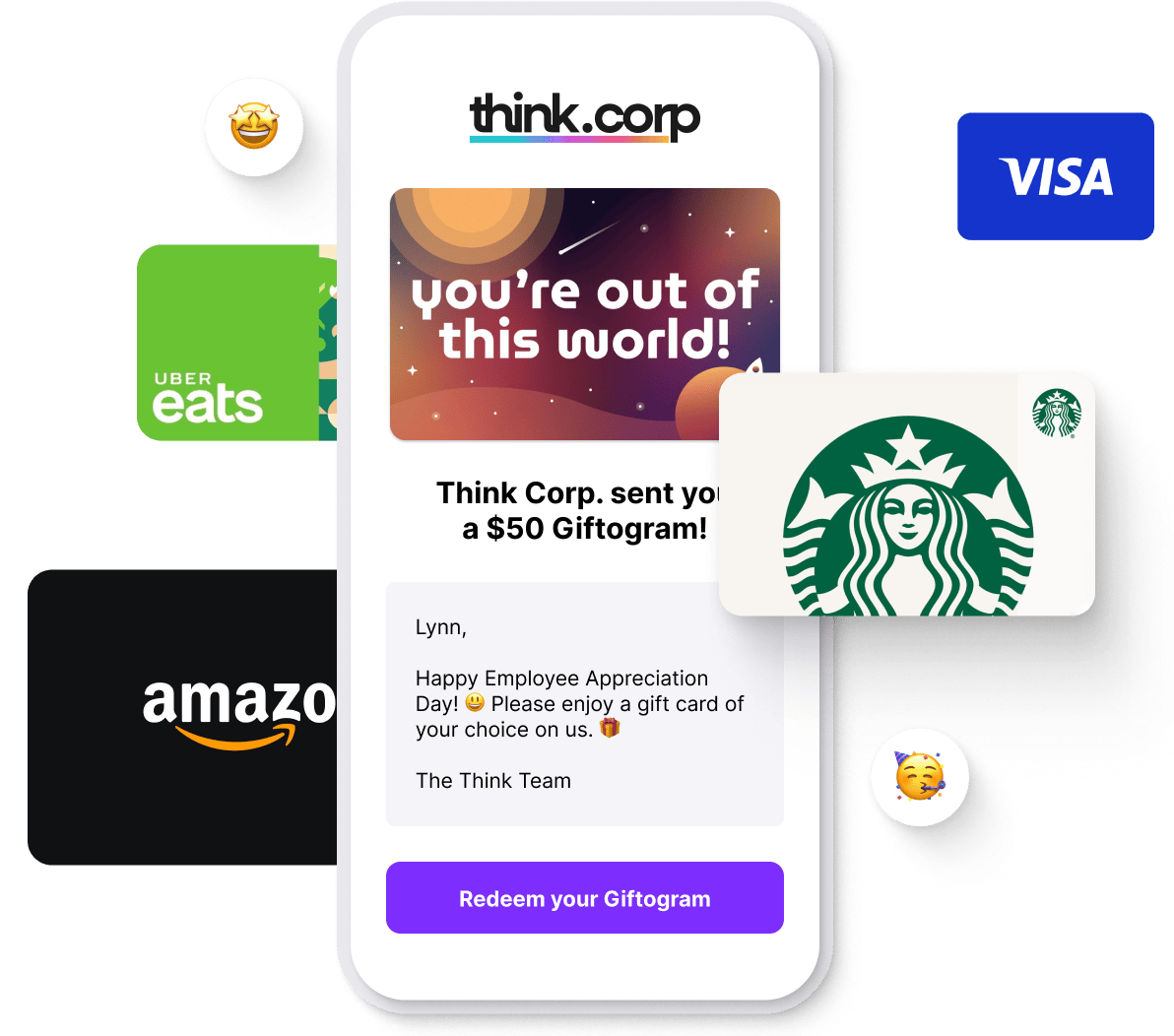 One Stop Employee Appreciation Day Gift Cards - Giftogram